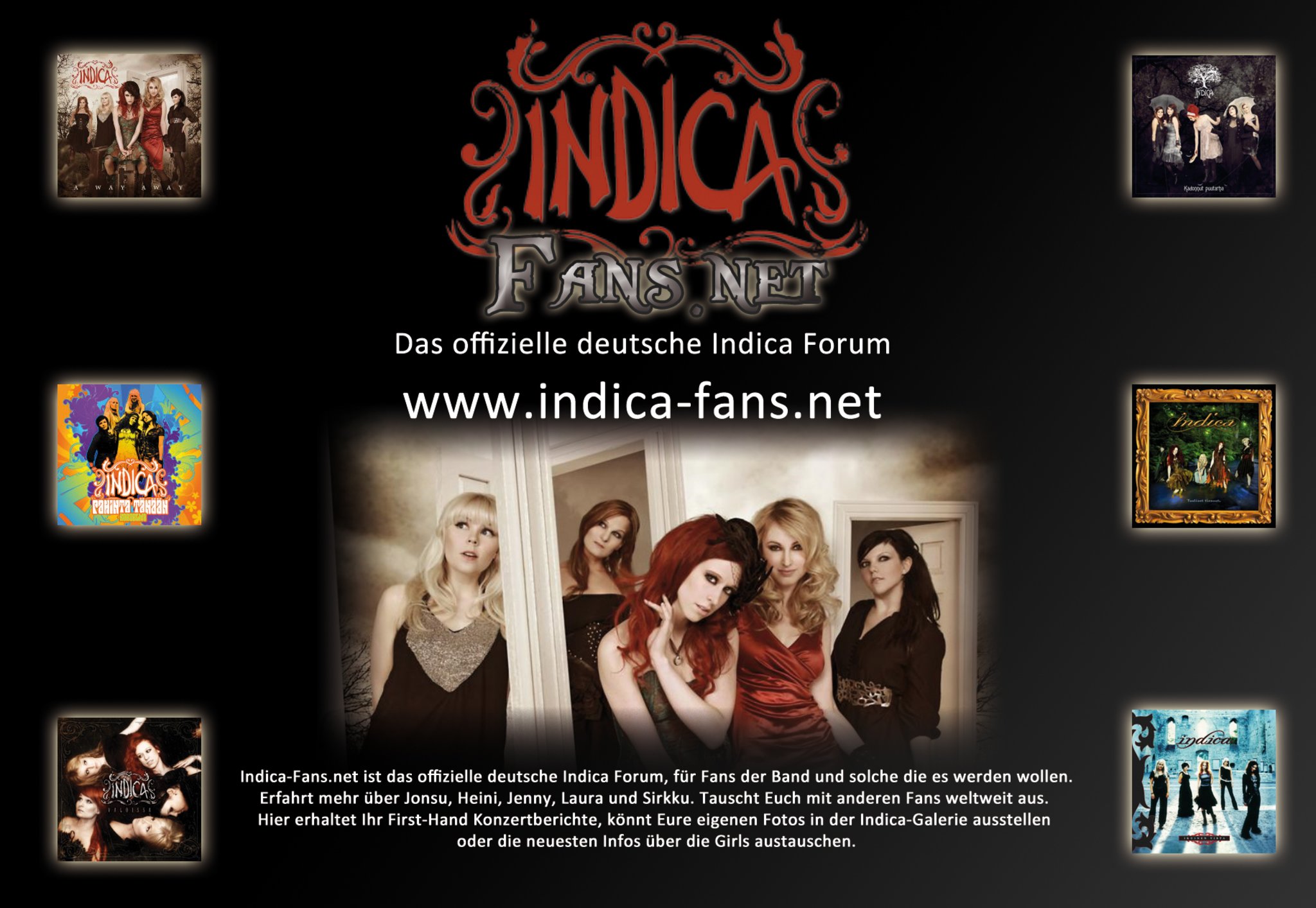 Kleve supported finnische Band - 1 Jahr Indica-Fans.net - Kleve