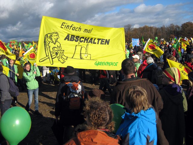 Greenpeace auf Anti-Castor-Demonstration im Wendland - Mülheim an der Ruhr