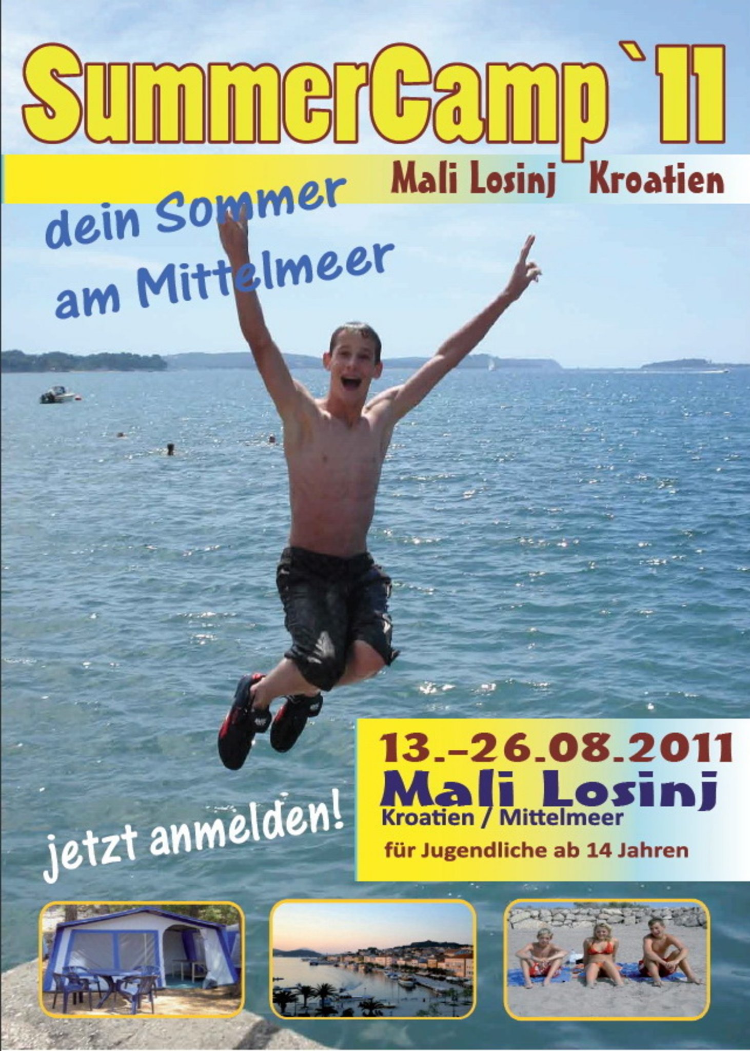 Sommerfreizeit in Kroatien mit den Jugendzentren „Kalle“ und „Focus ...