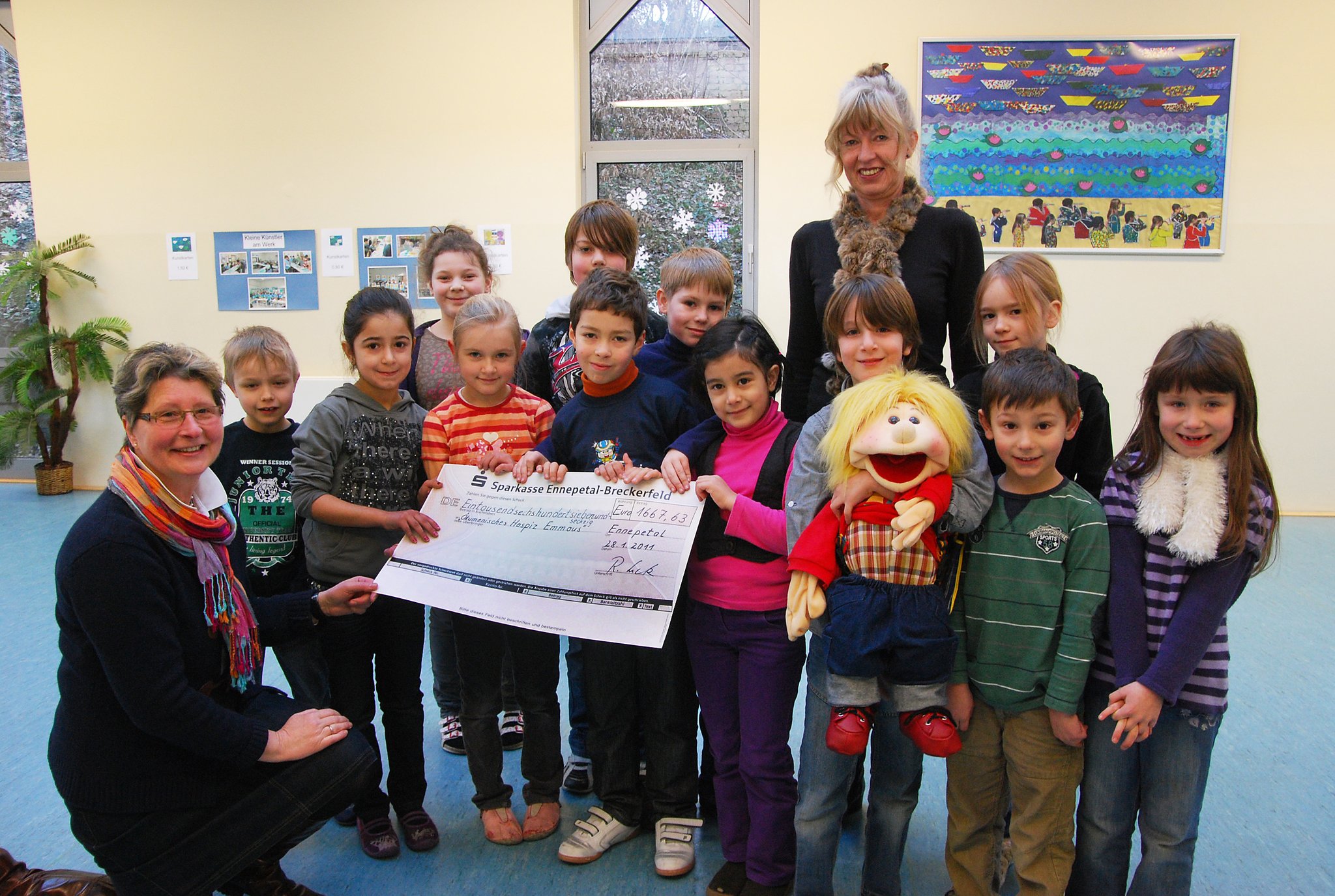 Friedenstal-Kinder spenden für Kinder - Gevelsberg