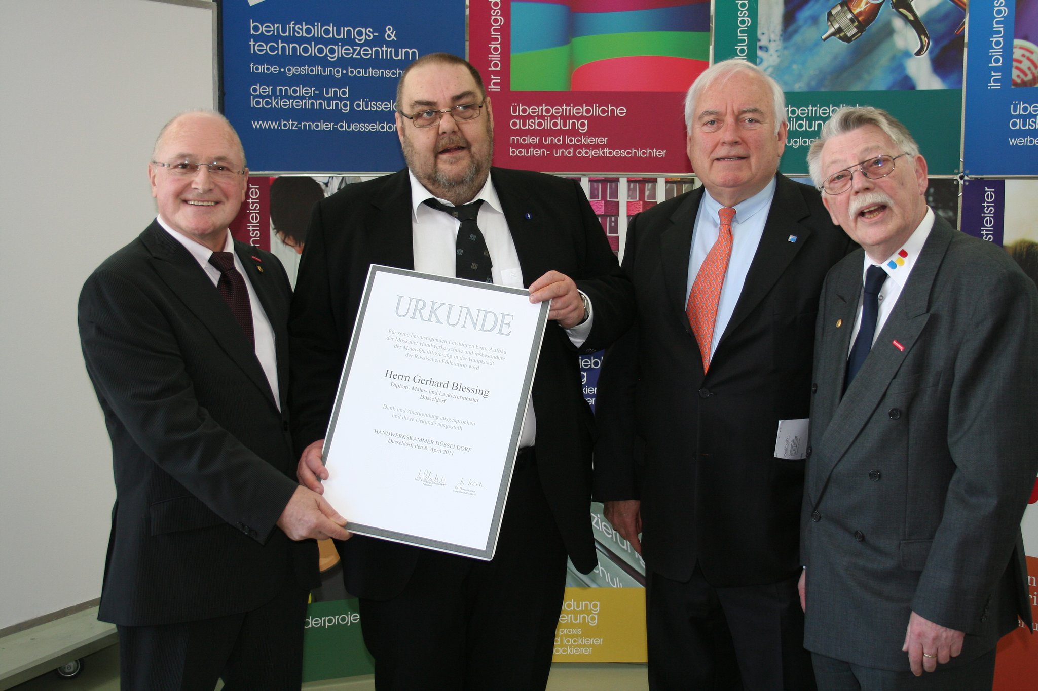 Gerhard Blessing: Mit Herzblut für den Nachwuchs - Düsseldorf