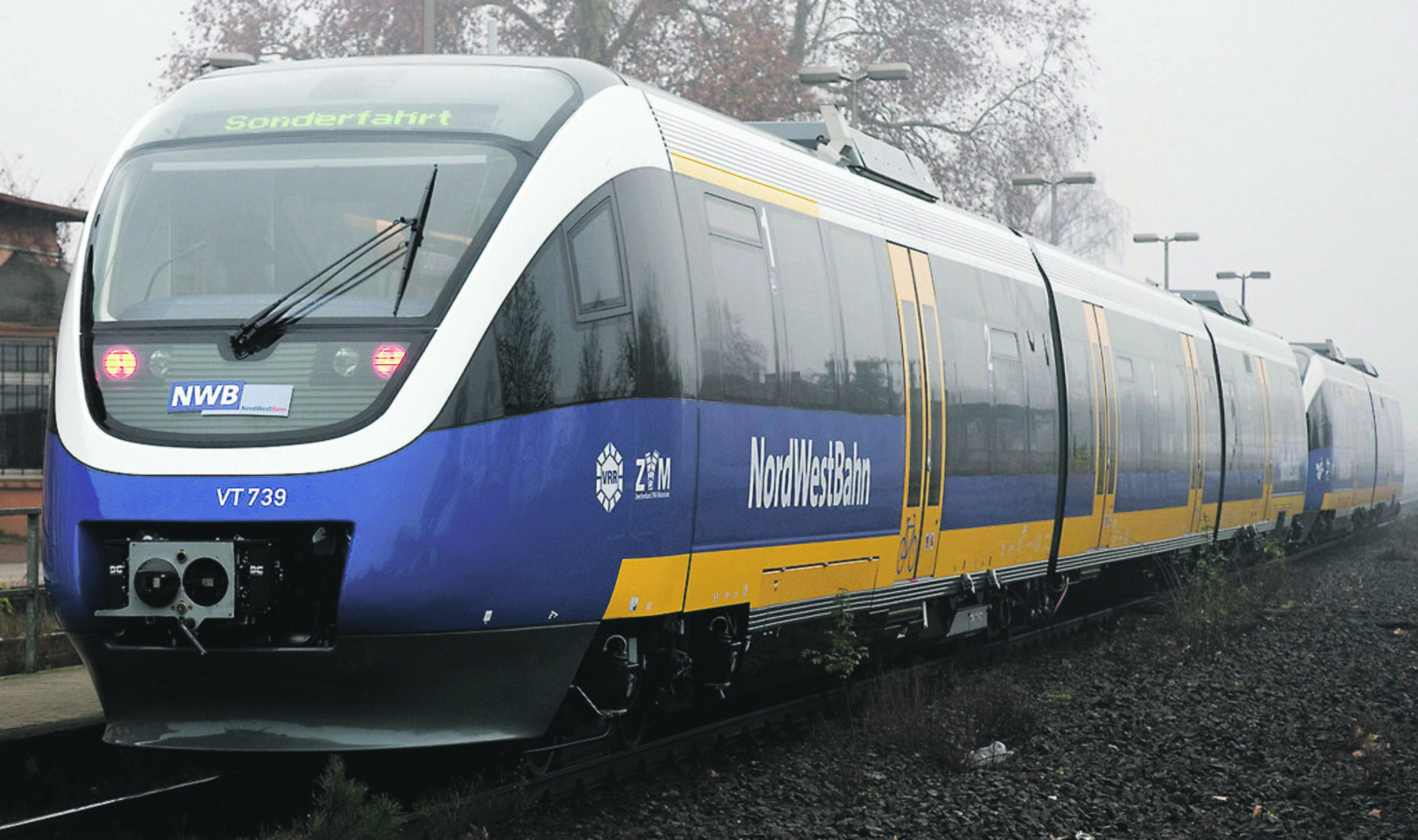 Bahnsteigsarbeiten lassen RB 31 bummeln - Schermbeck