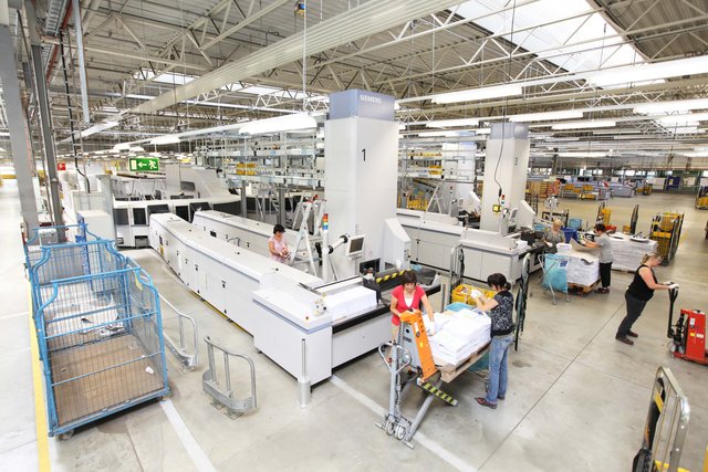 Neue Großbriefsortieranlage in Betrieb genommen - Bochum