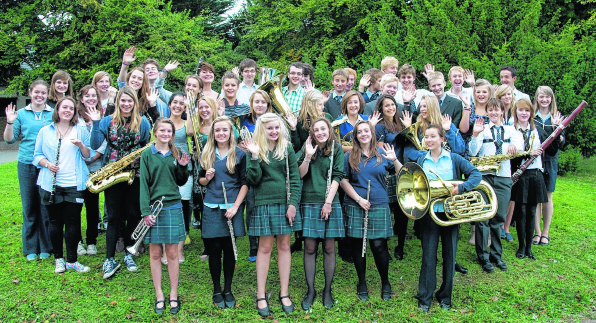 Junge Musiker aus Salisbury - Xanten