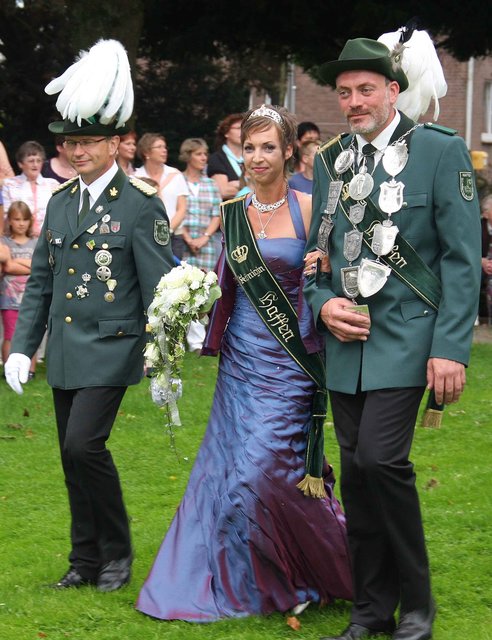 Thomas und Anja Ostendorf, das neue Königspaar in Haffen! - Rees