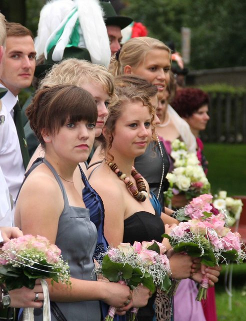 Thomas und Anja Ostendorf, das neue Königspaar in Haffen! - Rees