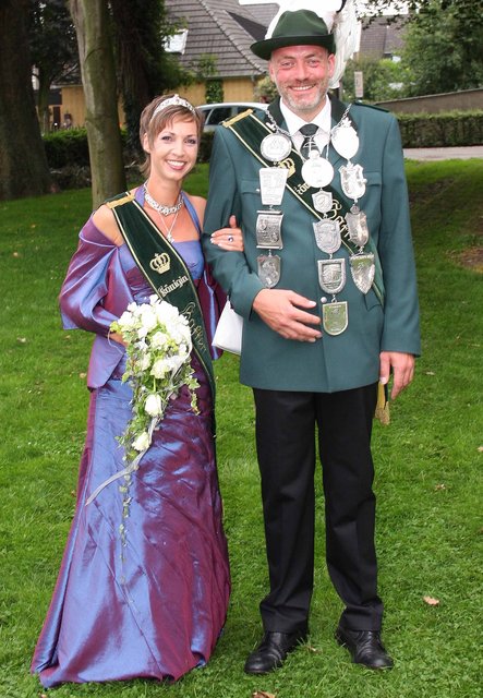 Thomas und Anja Ostendorf, das neue Königspaar in Haffen! - Rees