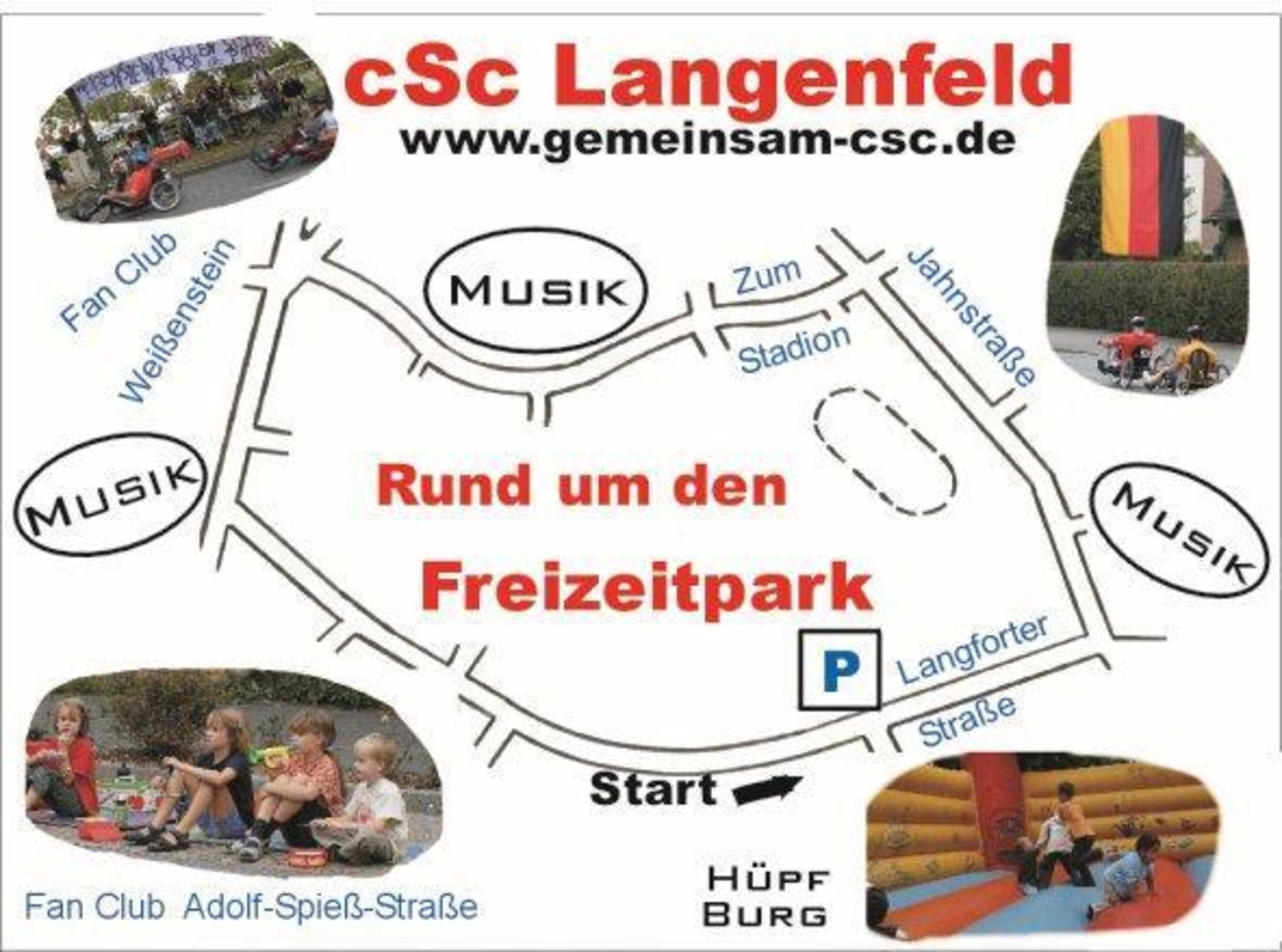 Zuschauen anstatt wegzufahren. Straßensperrungen beim 11. cSc am 04 ...