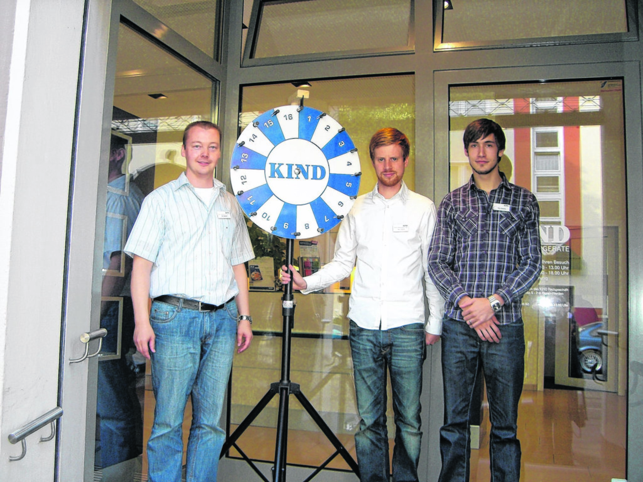 Ein Glücksrad für die Brandopfer - Essen-West
