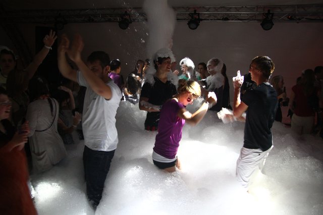Schaumparty - Thema