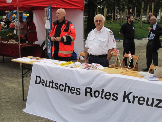 DRK Gladbeck war beim Stadtteilfest in Rentfort mit dabei - Gladbeck