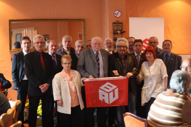 Jubilar – Ehrung der IG – Bauen – Agrar- Umwelt. - Gelsenkirchen