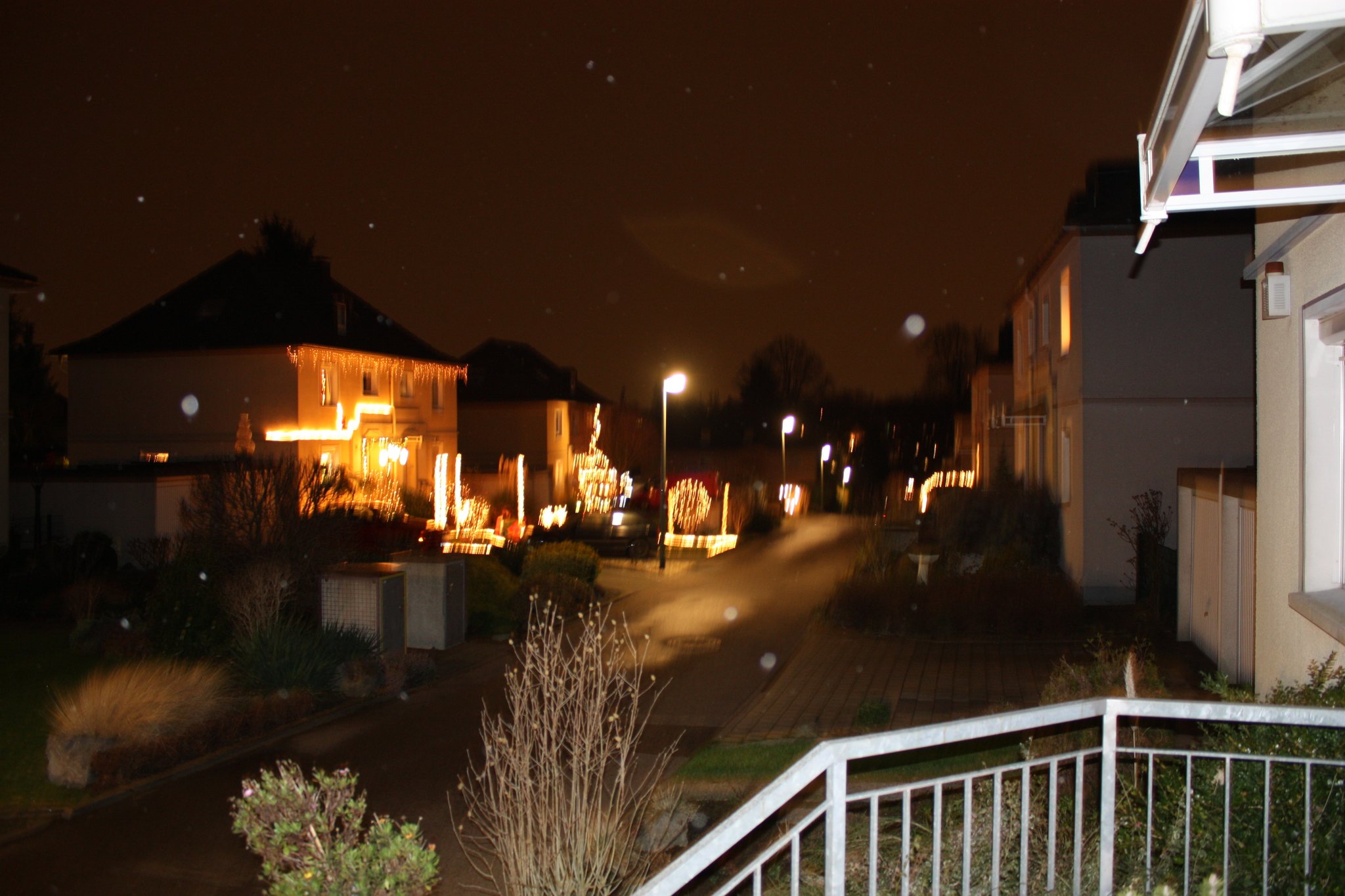 Weihnachtsbeleuchtung in Fulerum - Essen-Süd