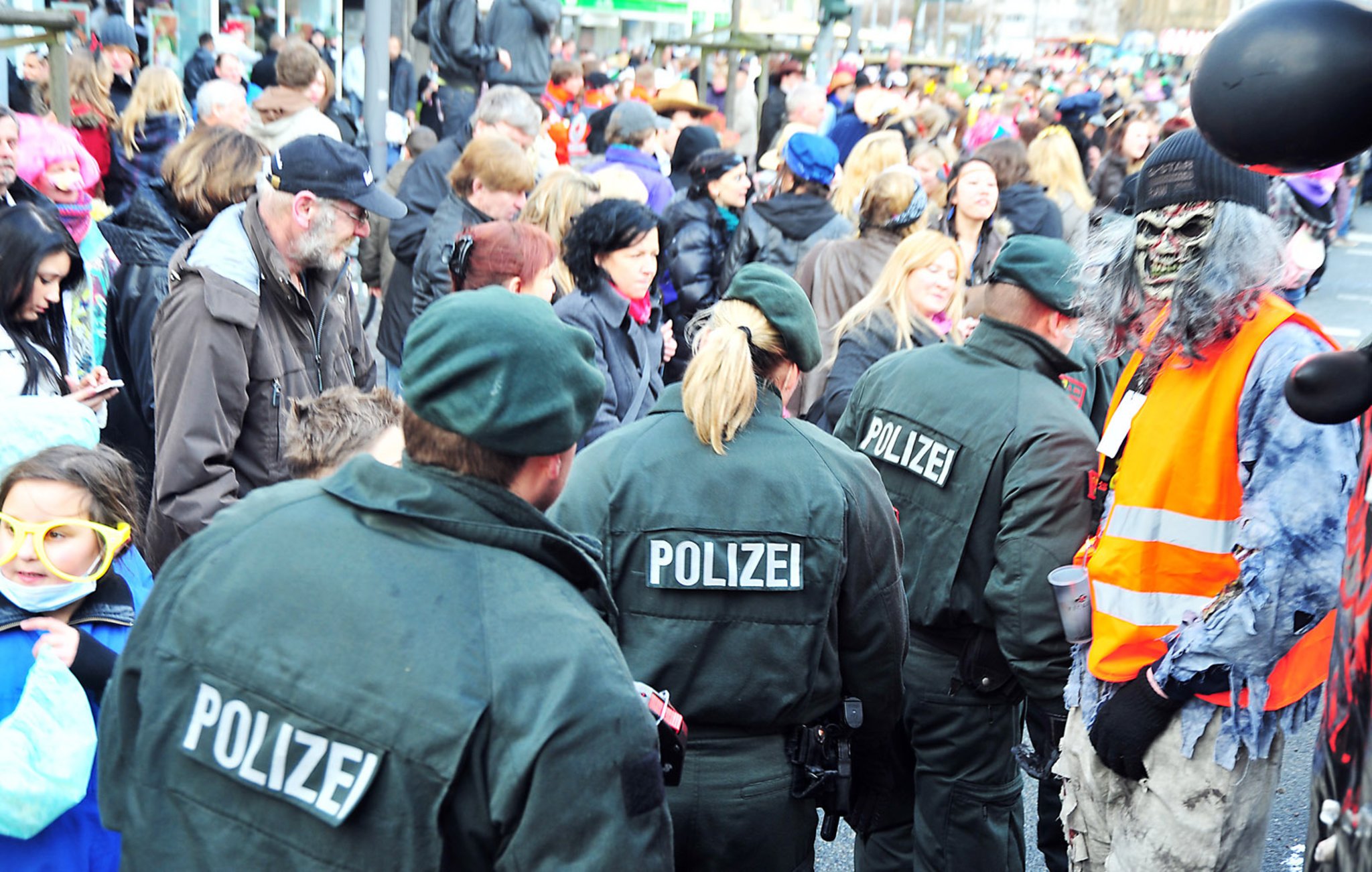 Rosenmontag: Polizei zieht positive Bilanz - Recklinghausen