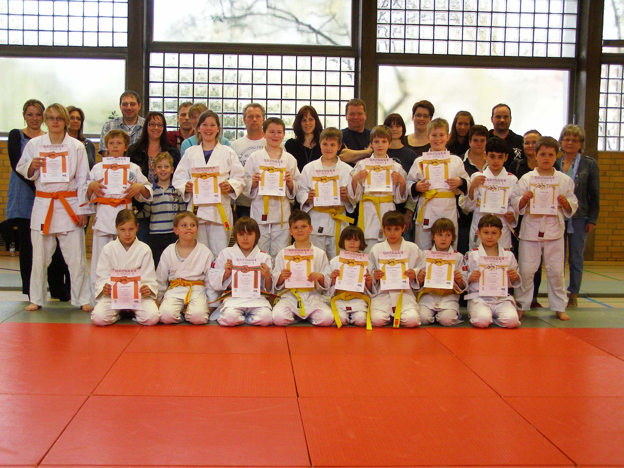 Prüfungstag in der Abteilung „Judo“ des Polizeisportverein Bottrop e.V ...