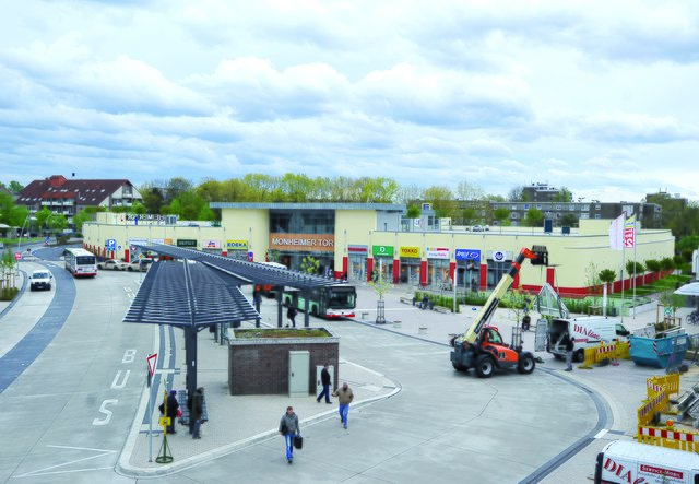 Die neue Mitte - Einkaufszentren wachsen zusammen - Monheim am Rhein