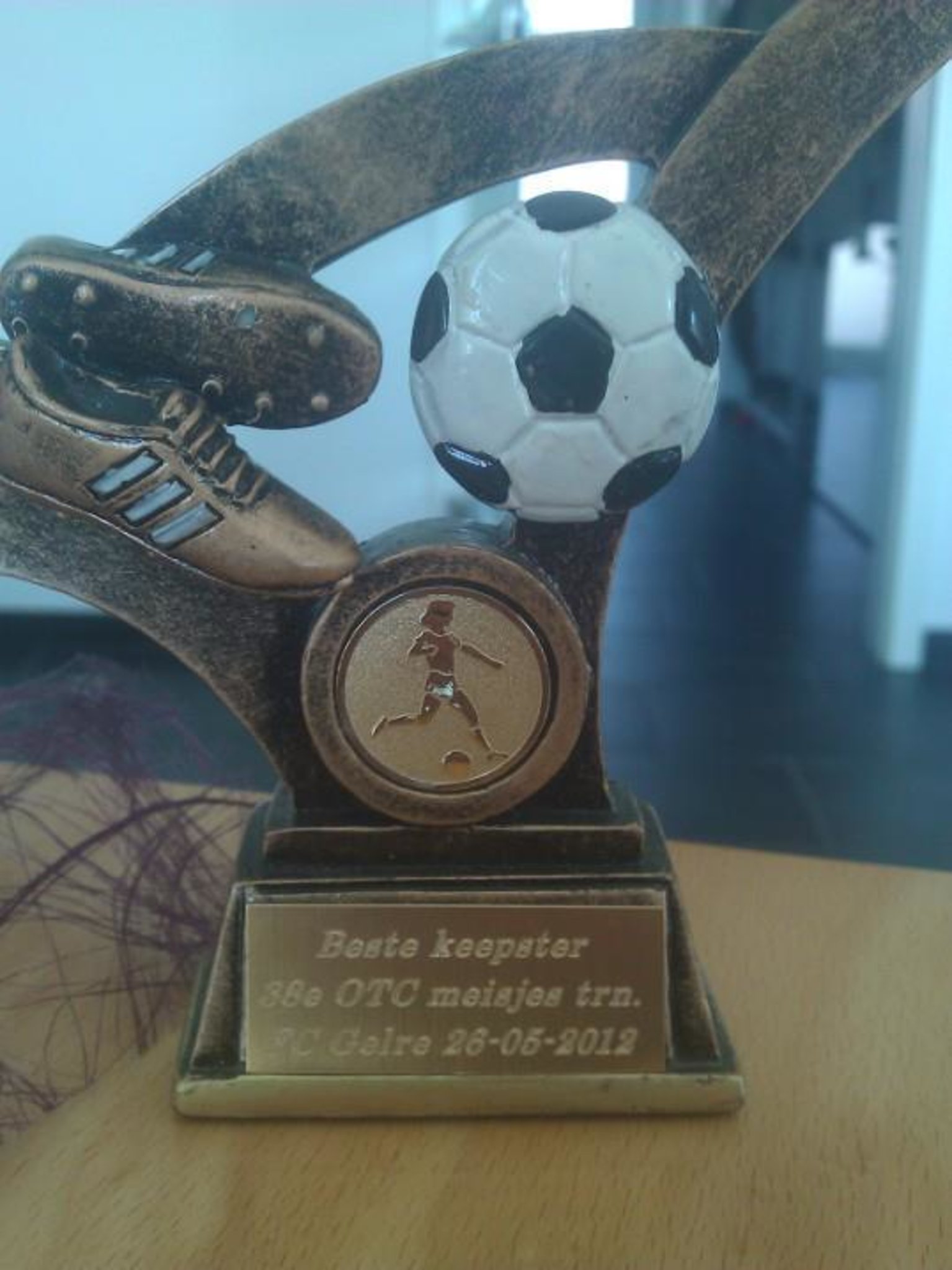 Beste Torhüterin! Julia Koster von DJK - Hüthum-Borghees e.V - Emmerich ...