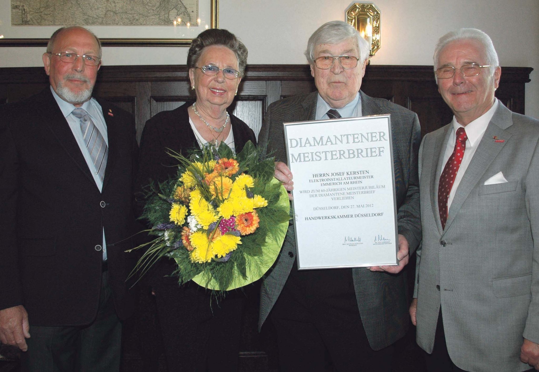 Diamantener Meisterbrief - Emmerich am Rhein