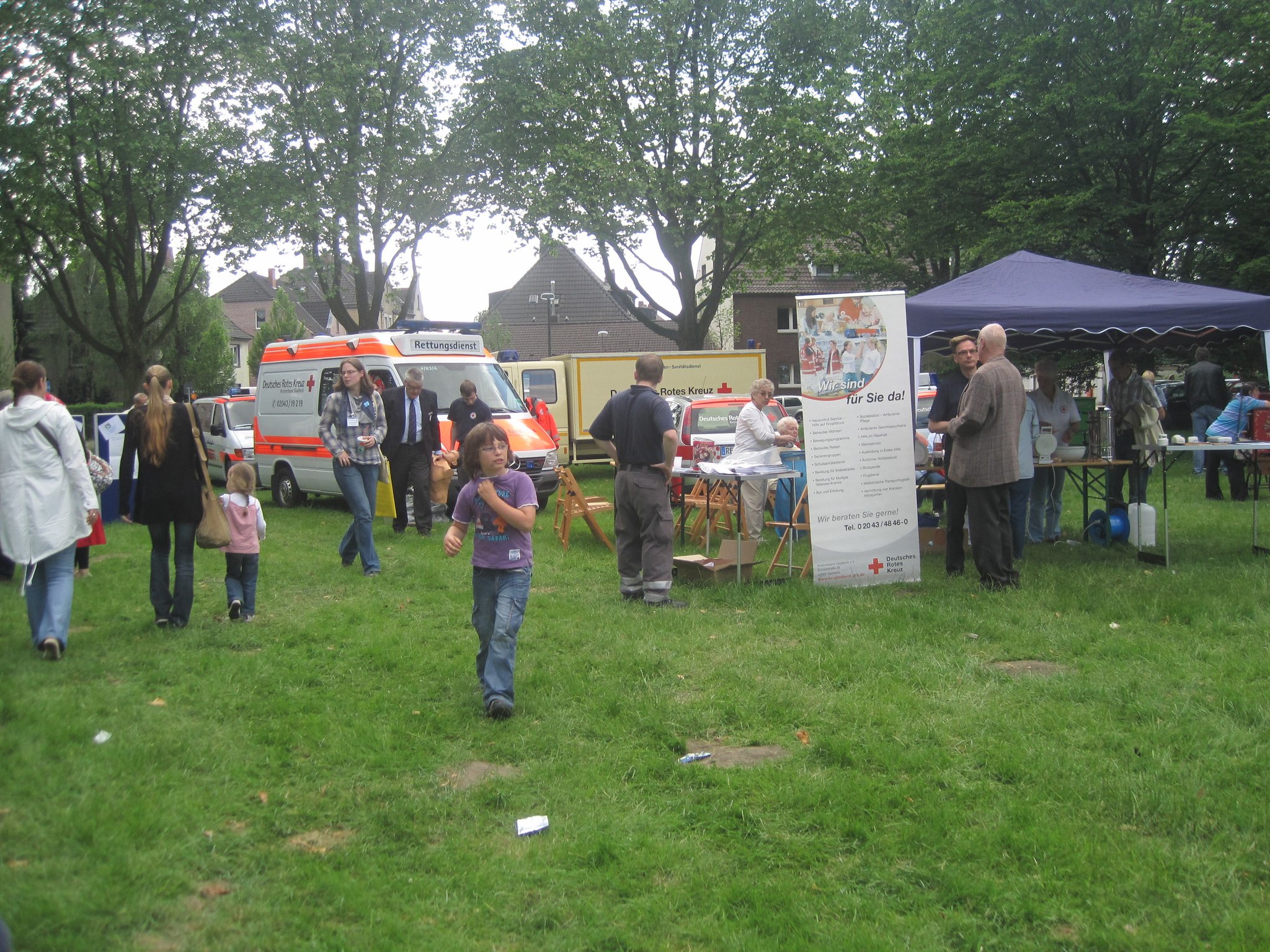 DRK Gladbeck; Stadtteilfest in Gladbeck Brauck - wir waren dabei!!! - Gladbeck