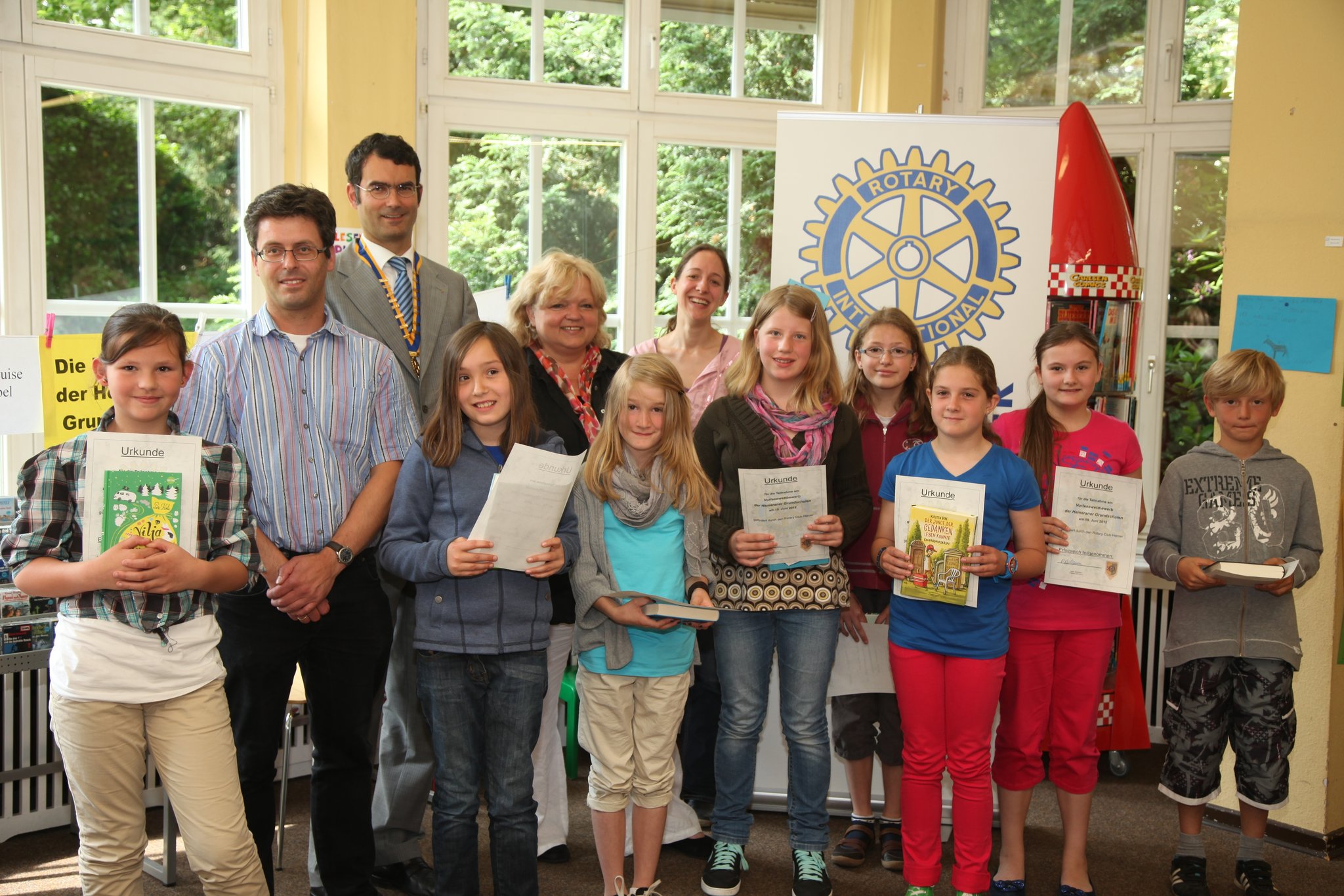 Julia Geffroy beste Vorleserin Hemers - Hemer