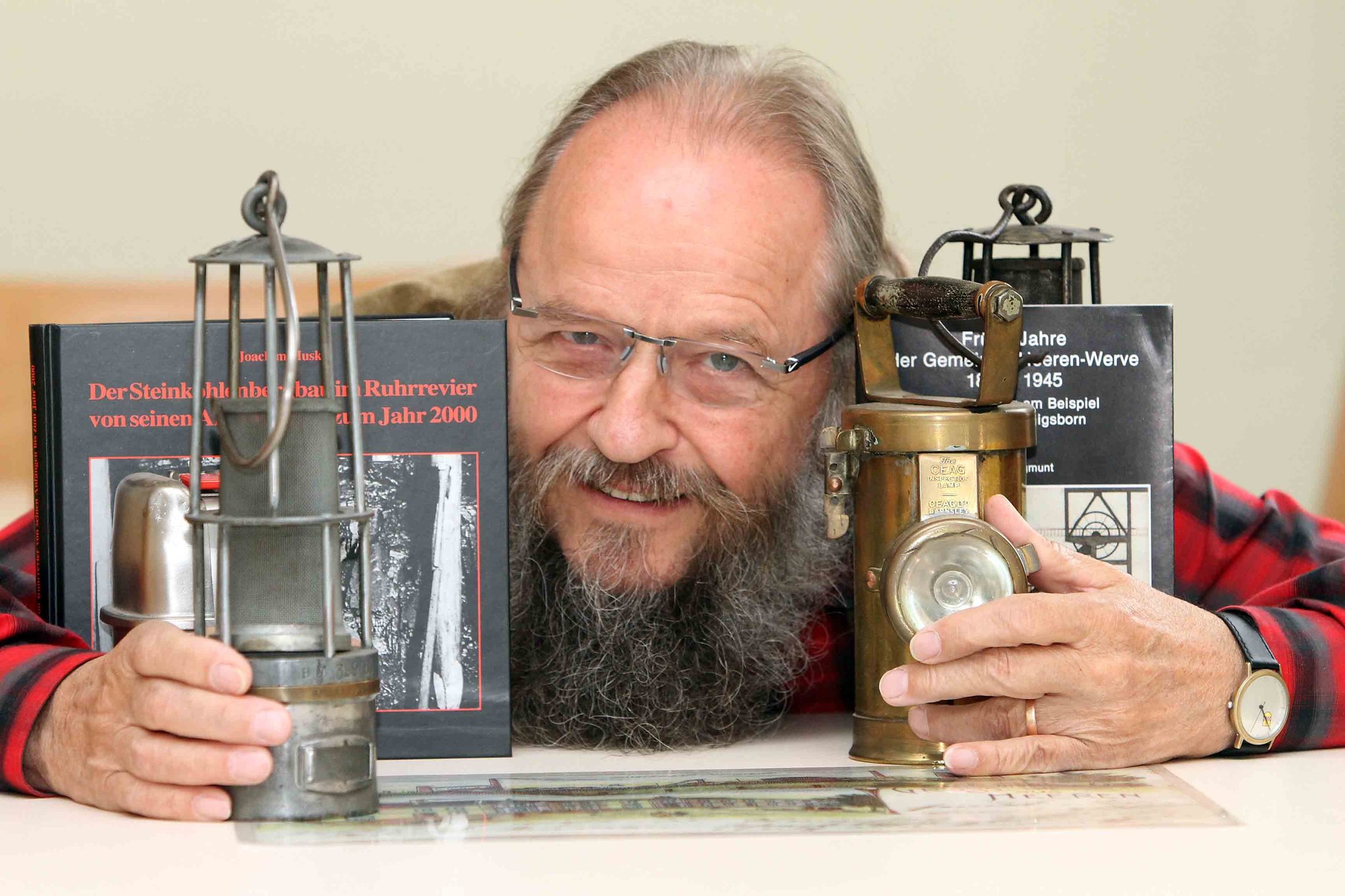 Utensilien von unter Tage - 125 Jahre Teufe Königsborn 2/5 - Kamen