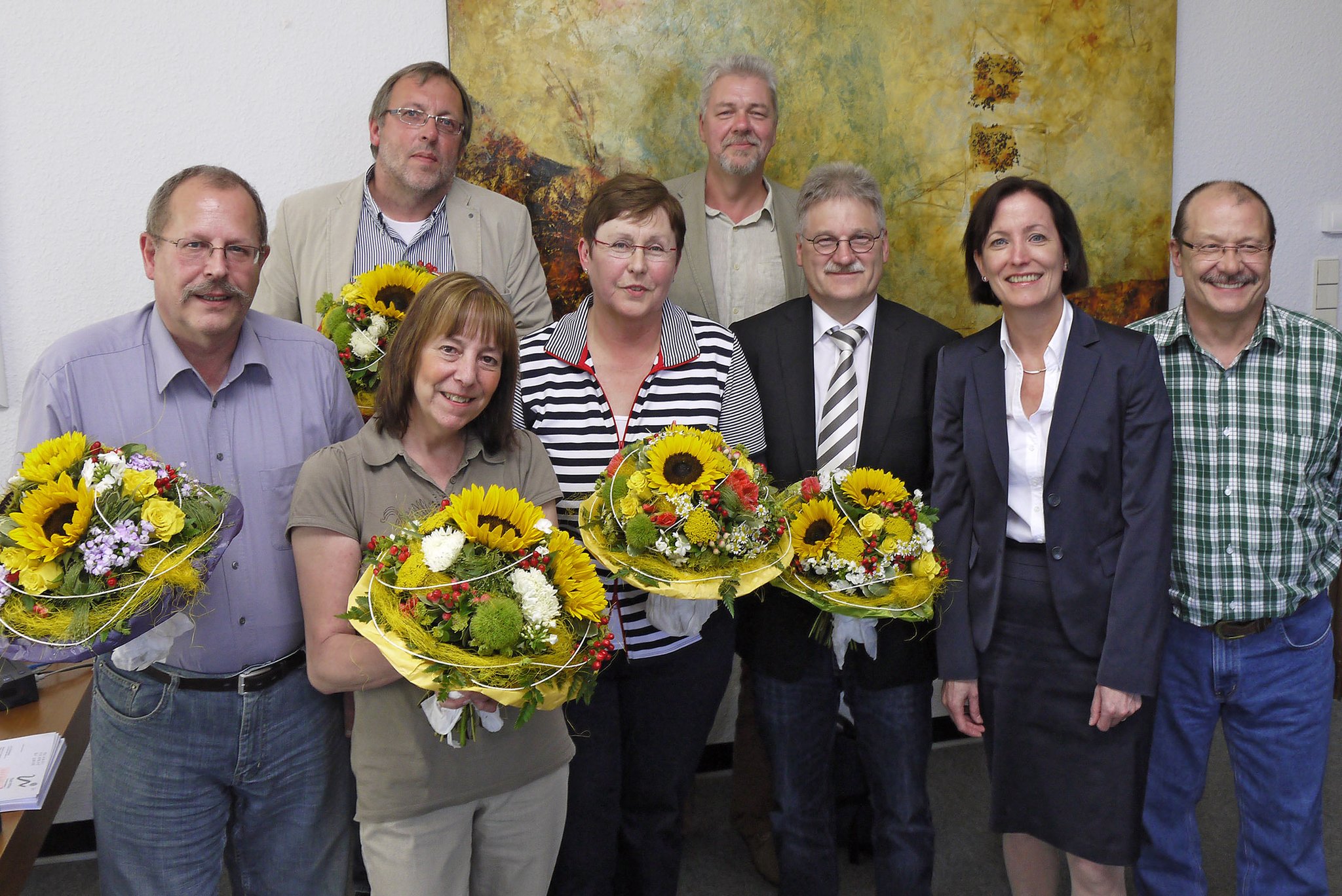 Dienstjubilare bei der Stadt - Witten