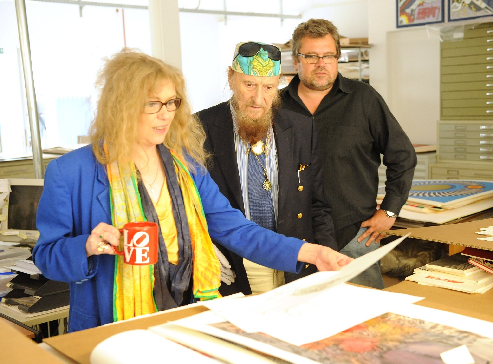 Wiener Maler Prof. Ernst Fuchs zu Gast in Kranenburger „Galerie F ...