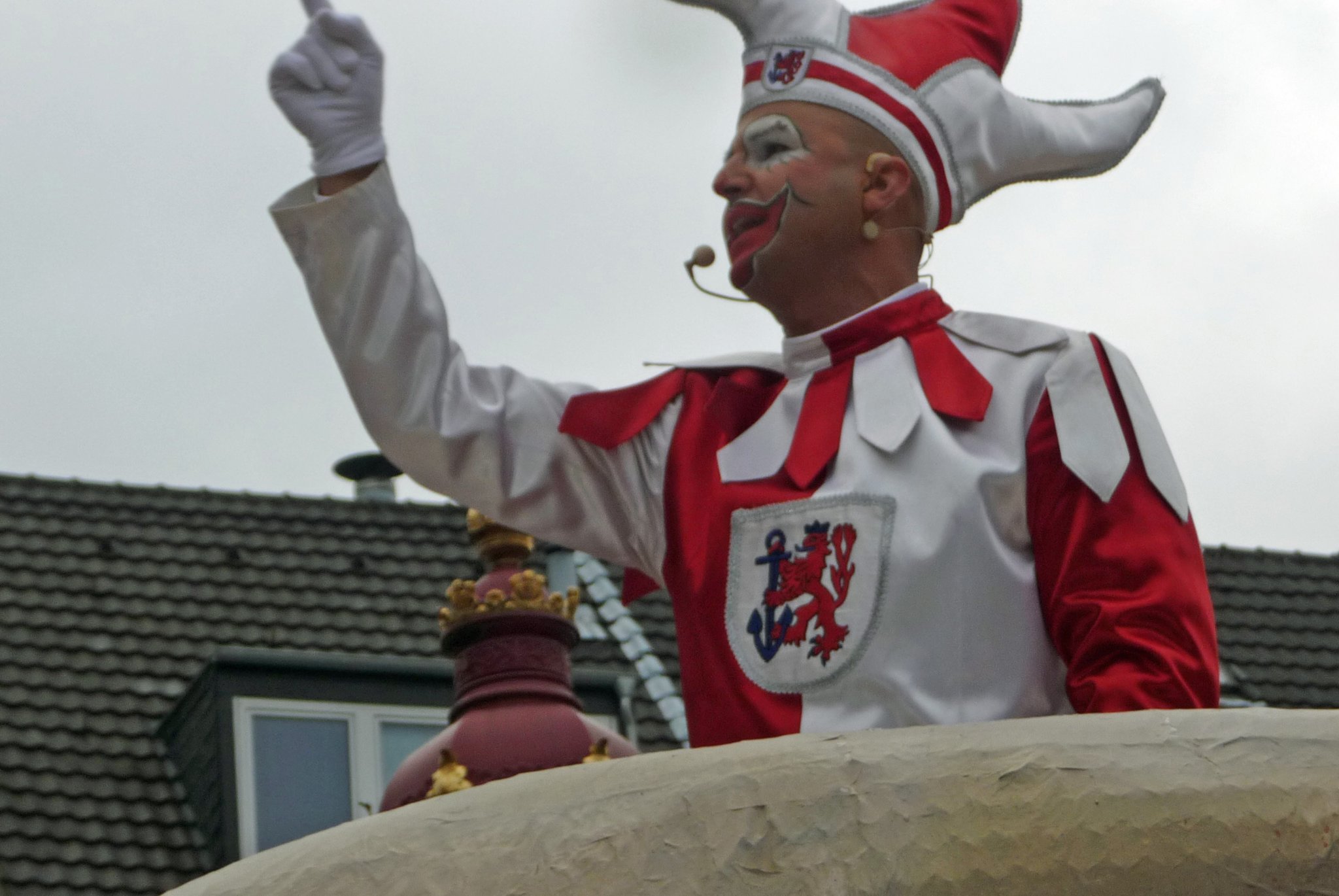 Hoppeditz-Erwachen am 11.11.2012 um 11.11 Uhr am Düsseldorfer Rathaus ...