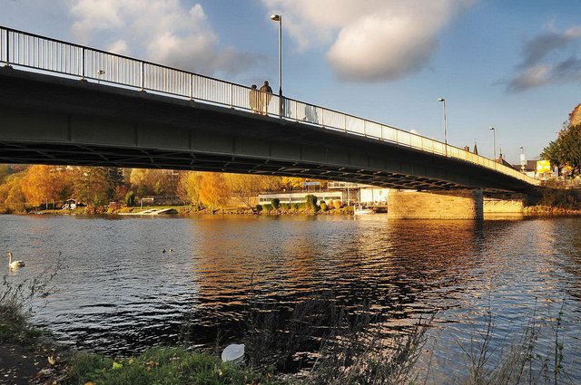 Ein Spaziergang an der Ruhr in Essen-Steele. - Essen-Steele