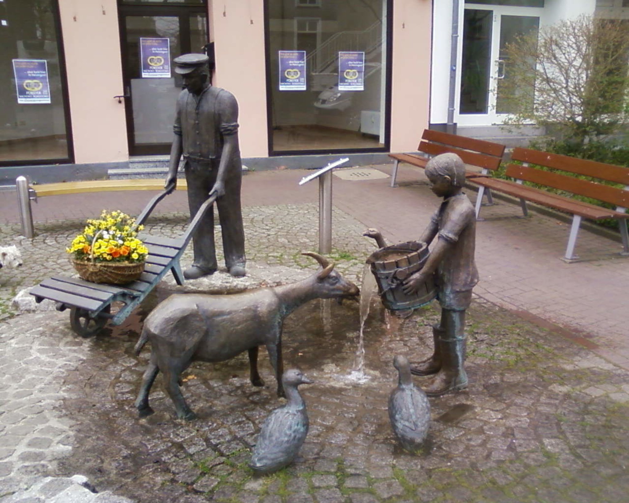 Essen - Heisingen und sein Brunnen - Essen-Steele