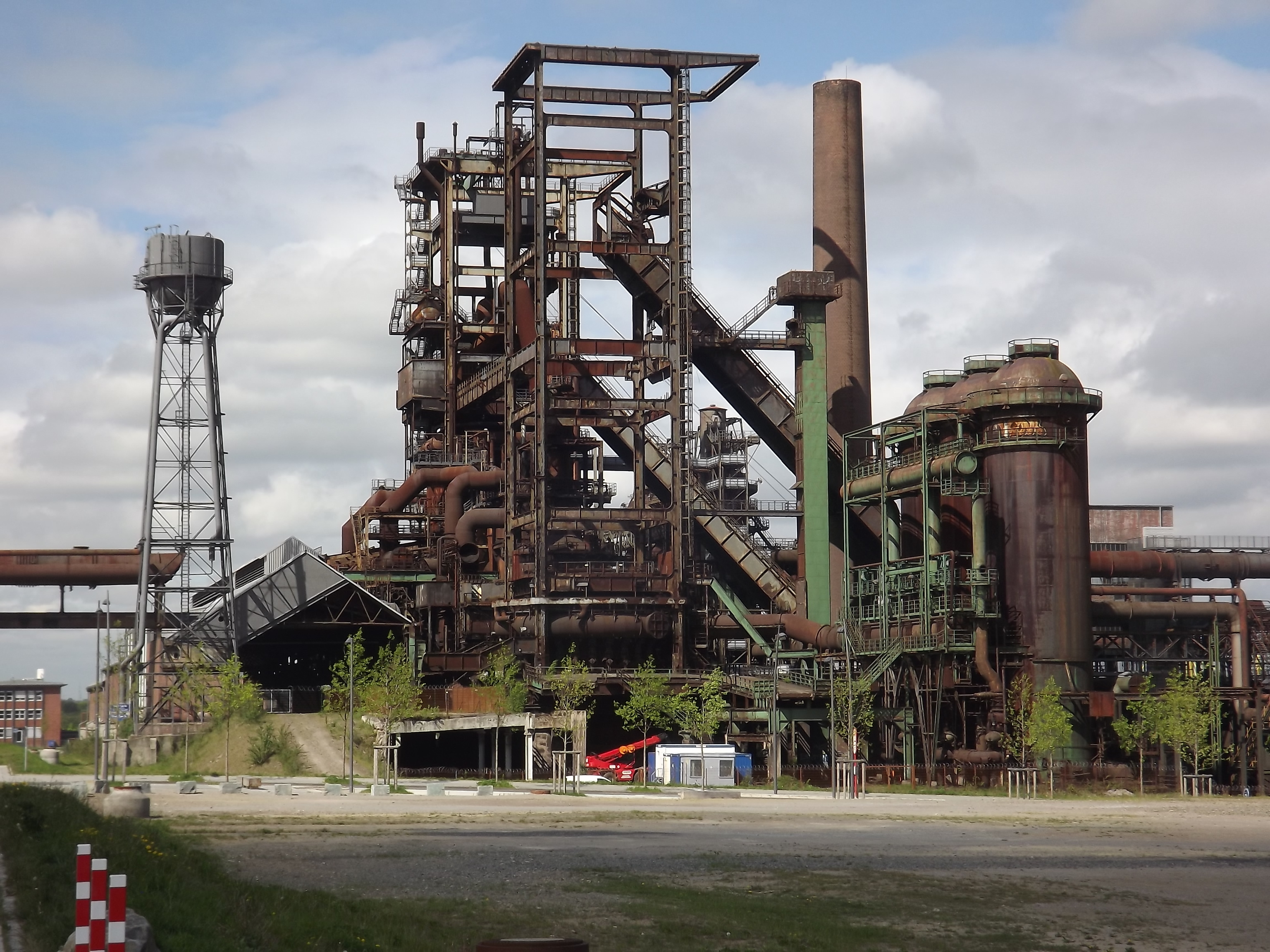 Der Skywalk auf Phönix - West in Dortmund ! - Dortmund-Süd
