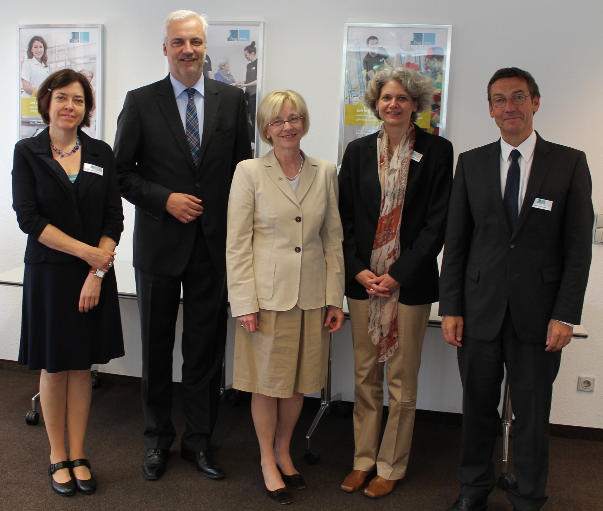 NRW-Wirtschaftsminister Garrelt Duin besucht hsg - Bochum