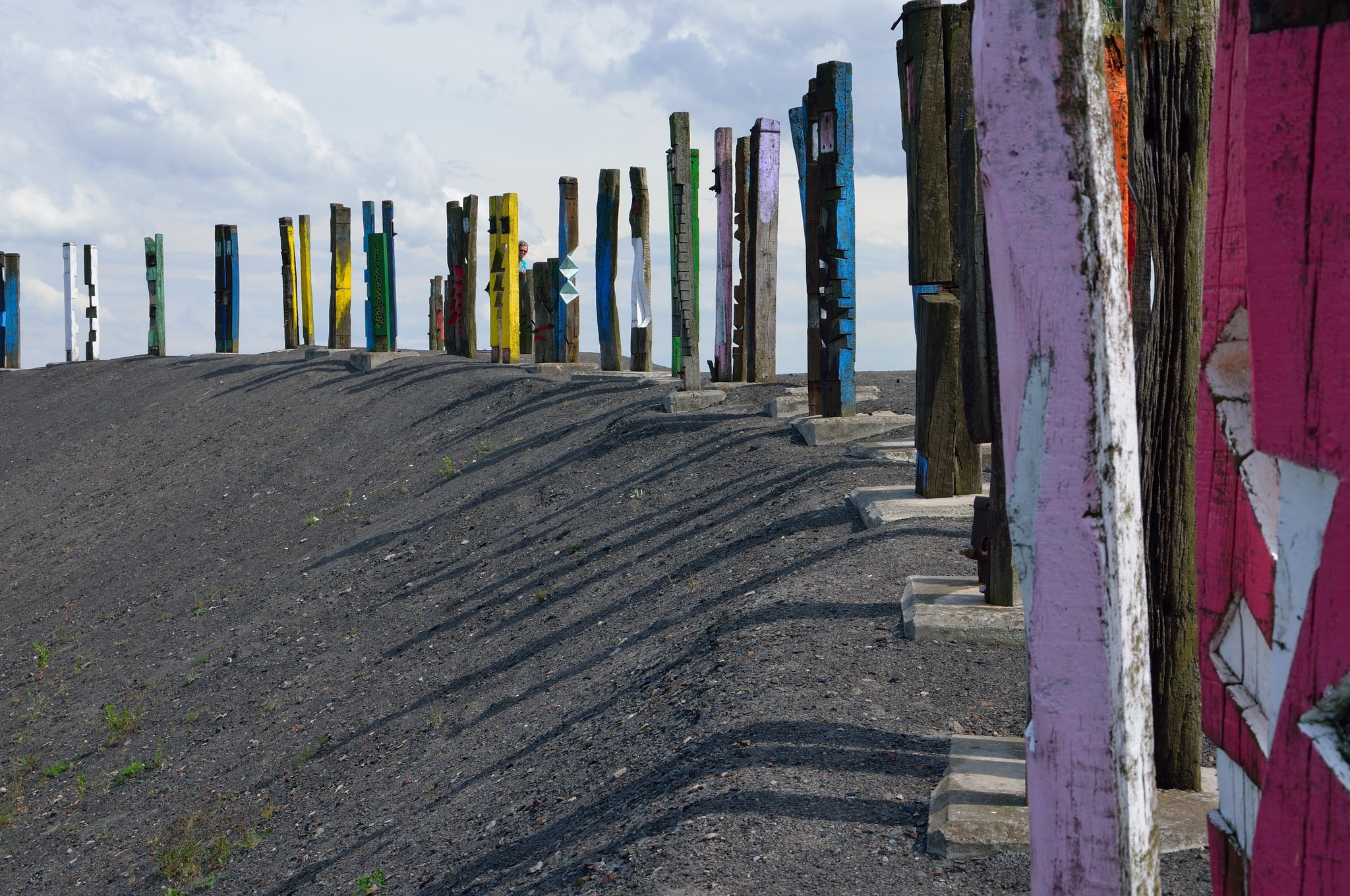 Die Halde Haniel in Bottrop - Castrop-Rauxel