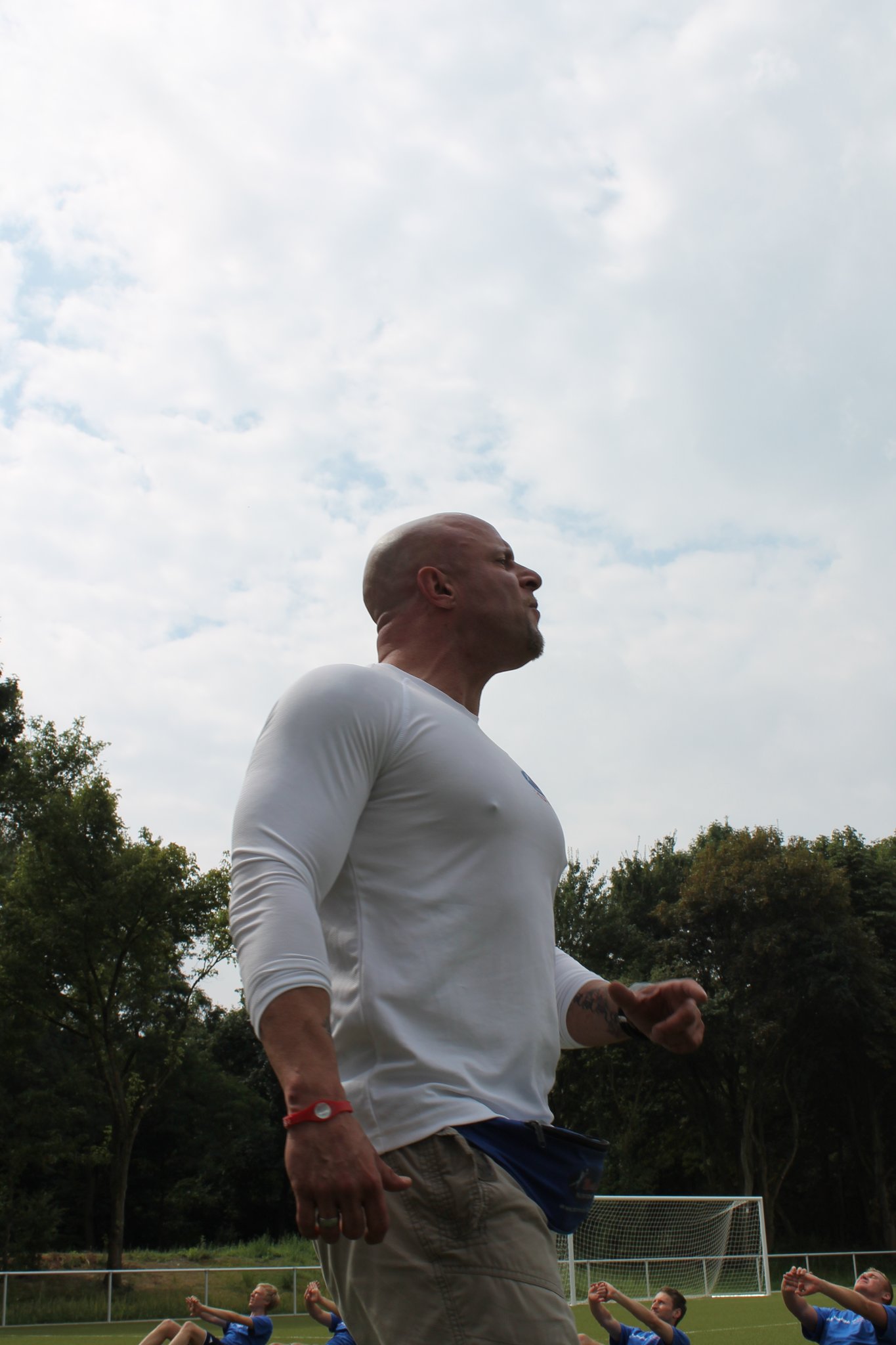 Morris Lee Training beim SSV/FCA Rotthausen 10. August 2013 - Gelsenkirchen