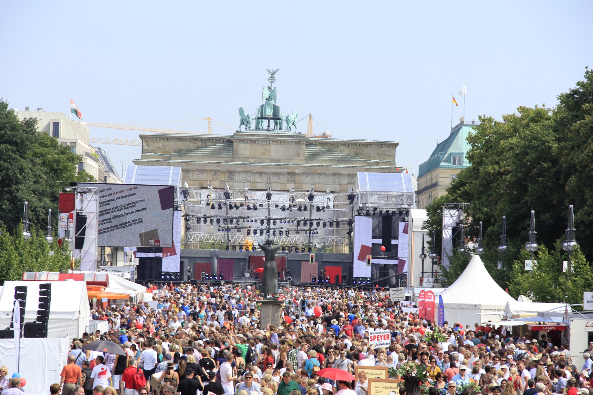 150 Jahre SPD-am Brandenburger Tor in Berlin - Essen-Steele