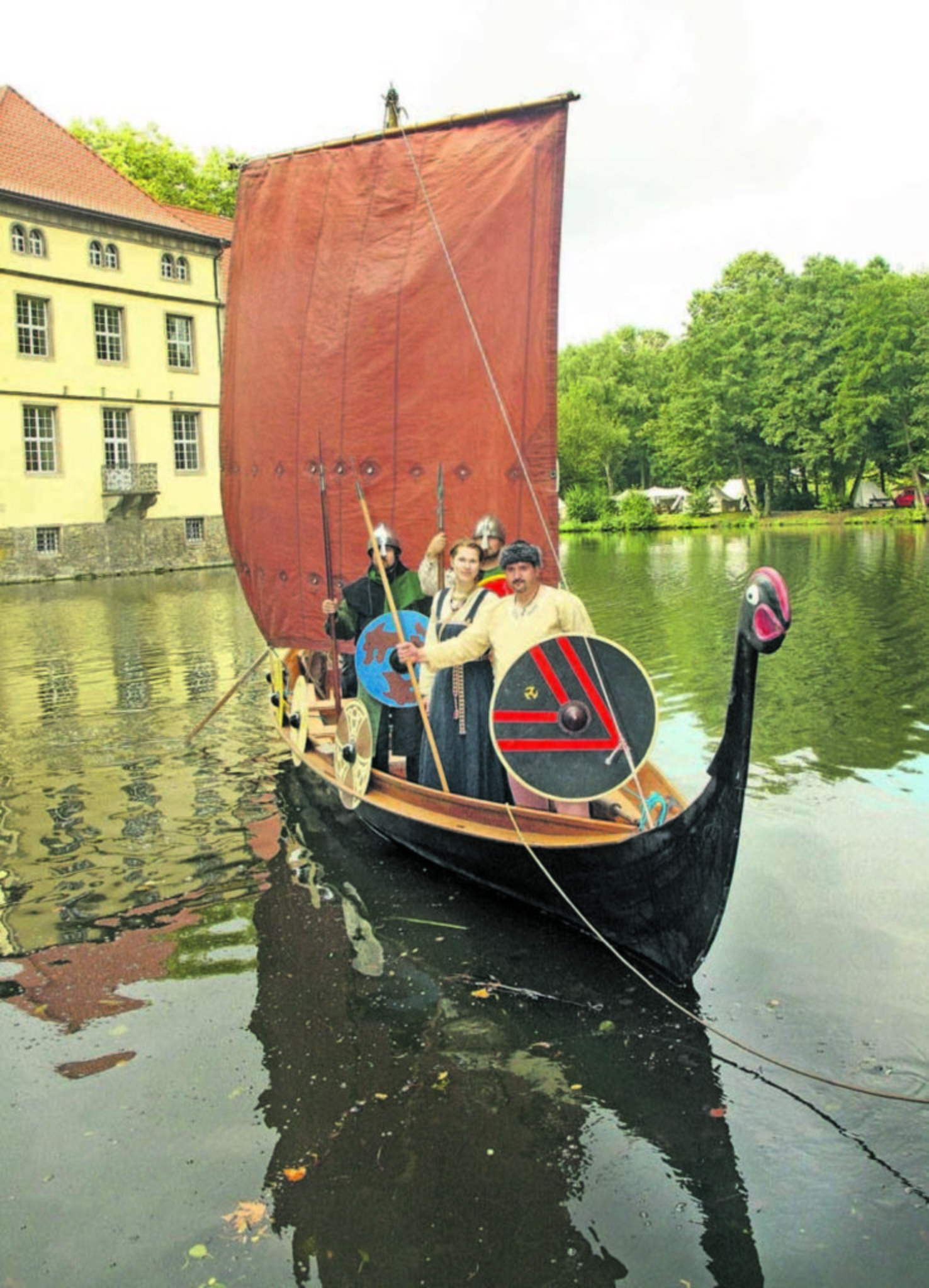 Wikinger, Ritter und Gaukler am Schloss - Herne