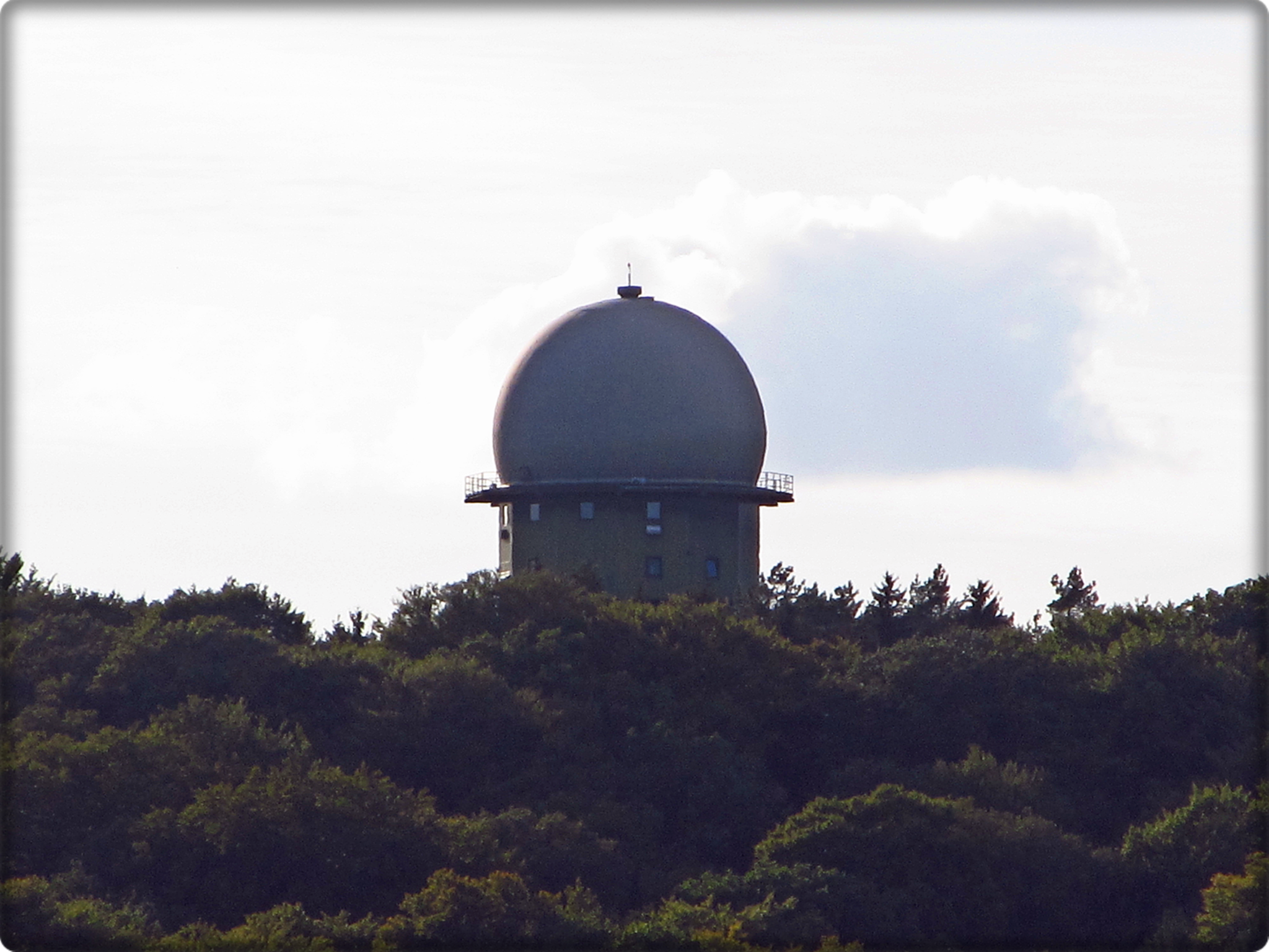 HADR (Hughes Air Defence Radar) im Uedemer Hochwald bei Marienbaum - Xanten
