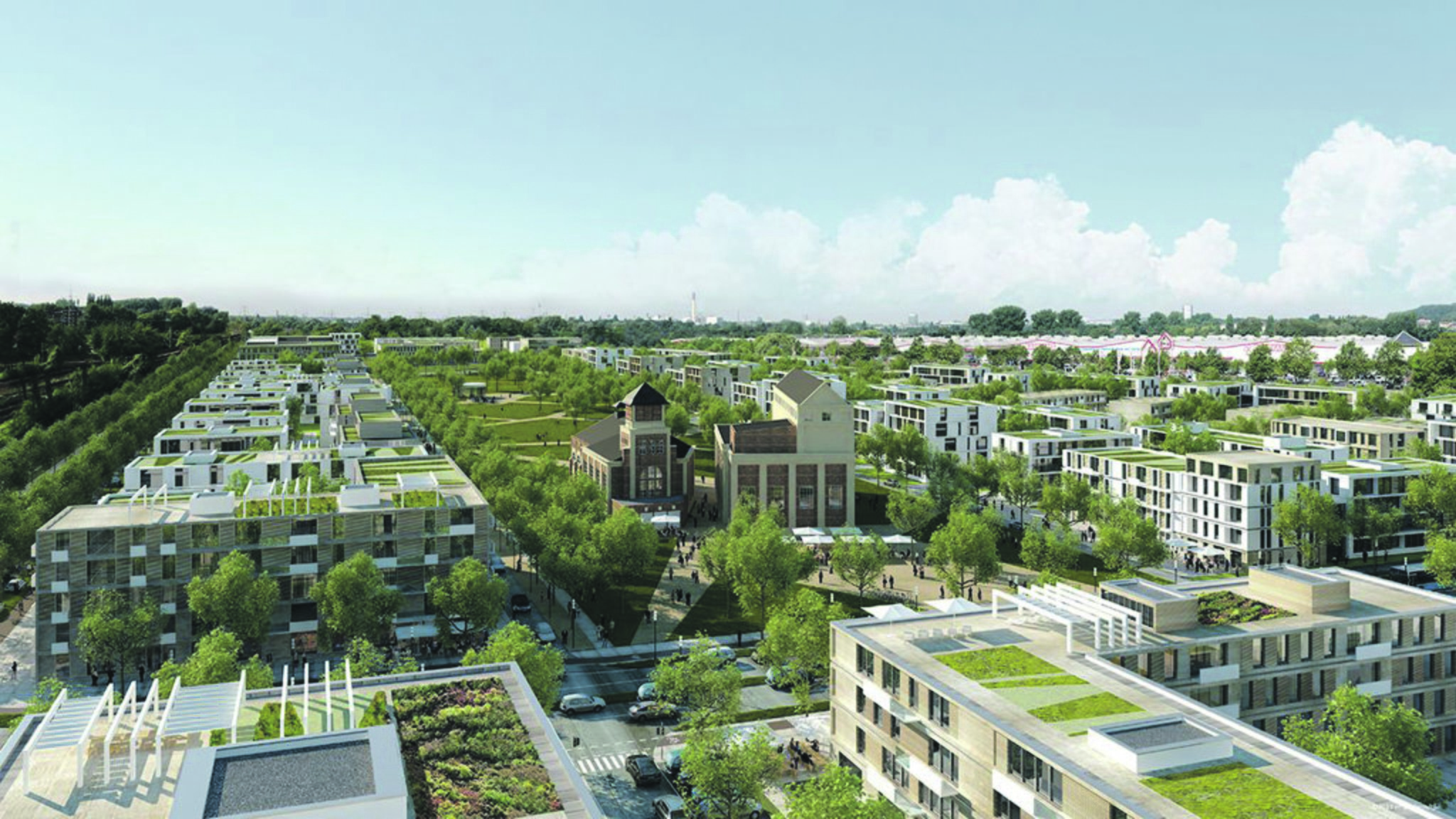 Konzept „Glasmacherviertel": Neues Stadtquartier in Gerresheim - Düsseldorf