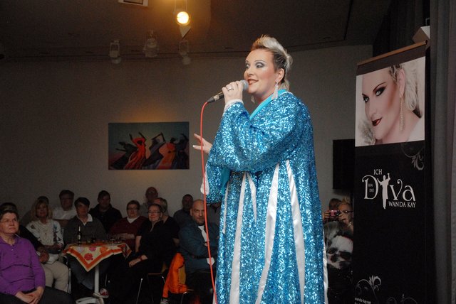 Wanda Kay – glamouröse Diva im Bürgerhaus Bilk - Düsseldorf