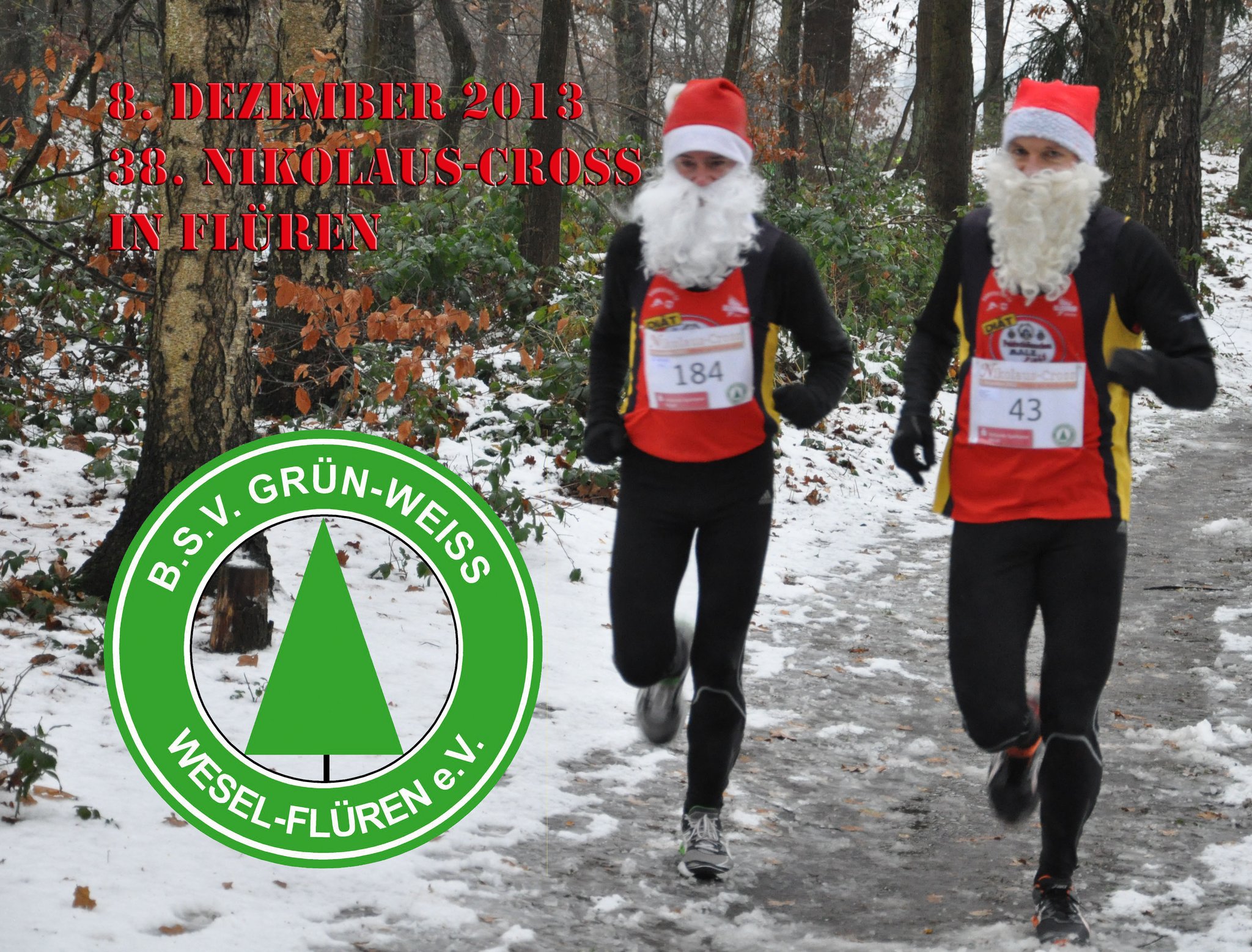 BSV Grün-Weiß Wesel-Flüren lädt ein zum Nikolaus-Cross: Zum 38. Mal ...