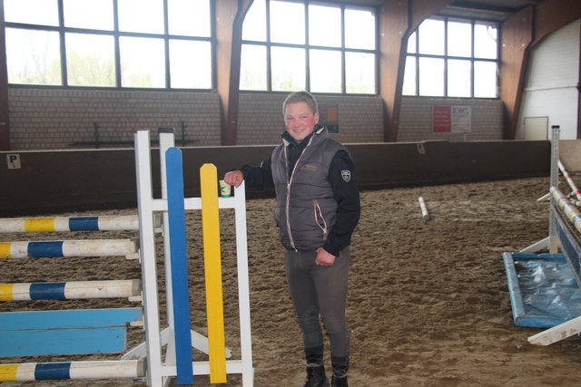 Der international erfolgreiche Reiter Daniel Oppermann trainierte ...