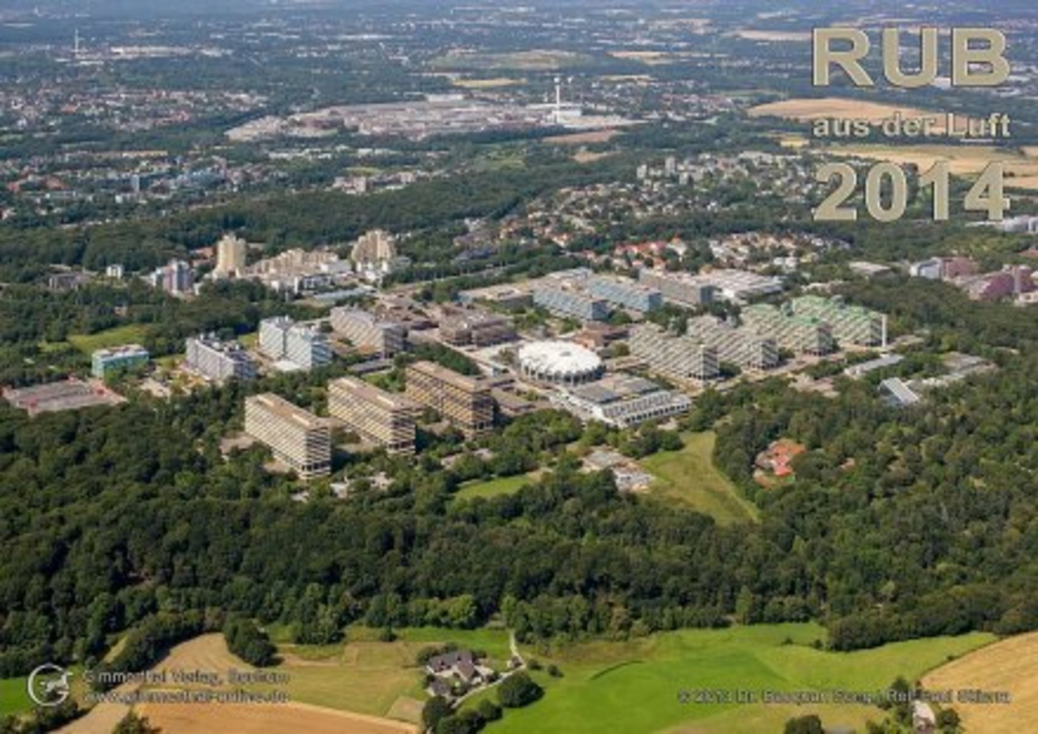 Blick aufs Ganze: Die RUB aus der Luft - Bochum