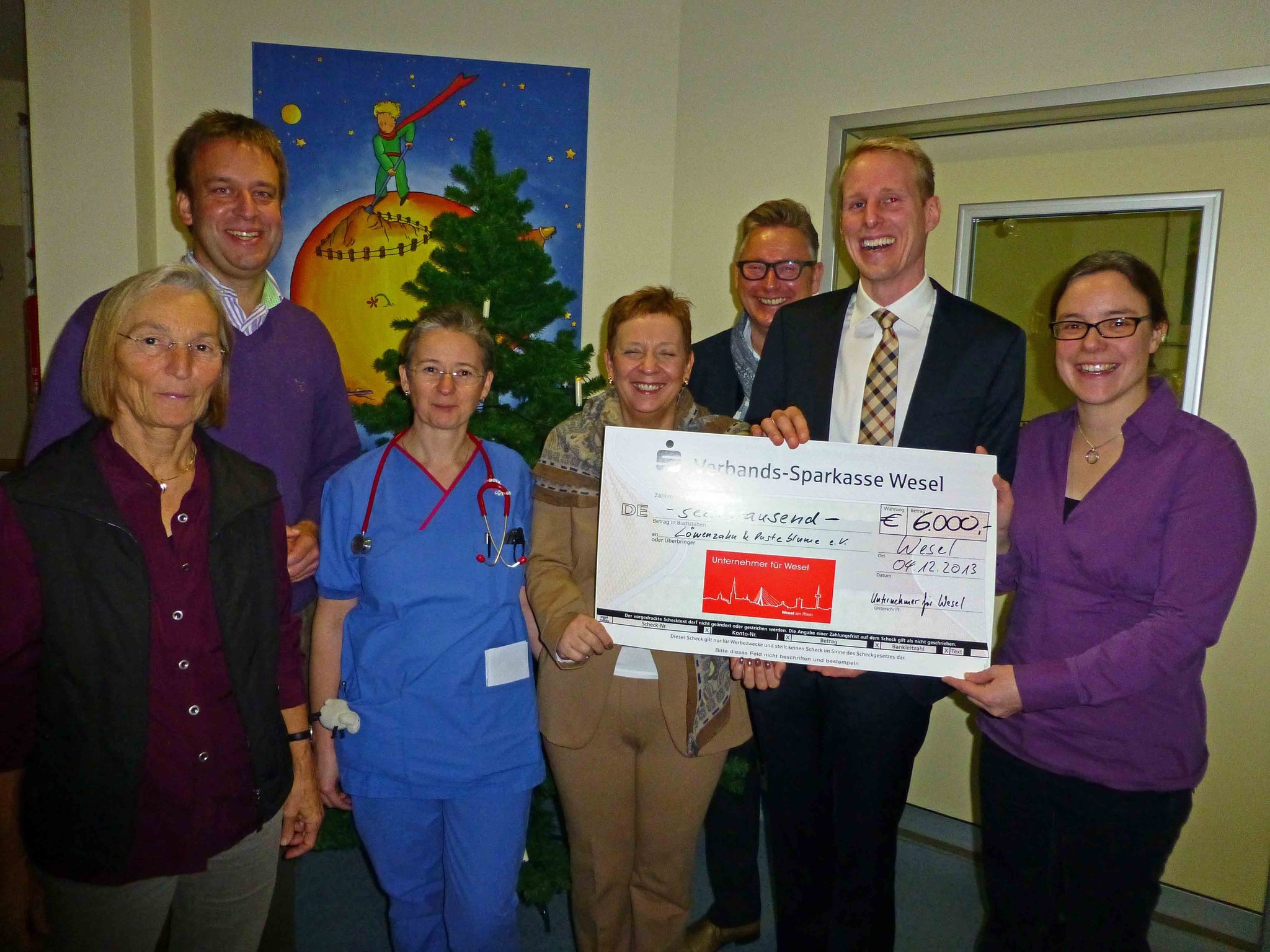 Unternehmer-für-Wesel-Abend erzielte 6000 Euro Spende ! - Wesel