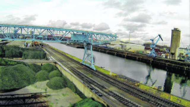 Essens Stadthafen im Überblick - Essen-Nord