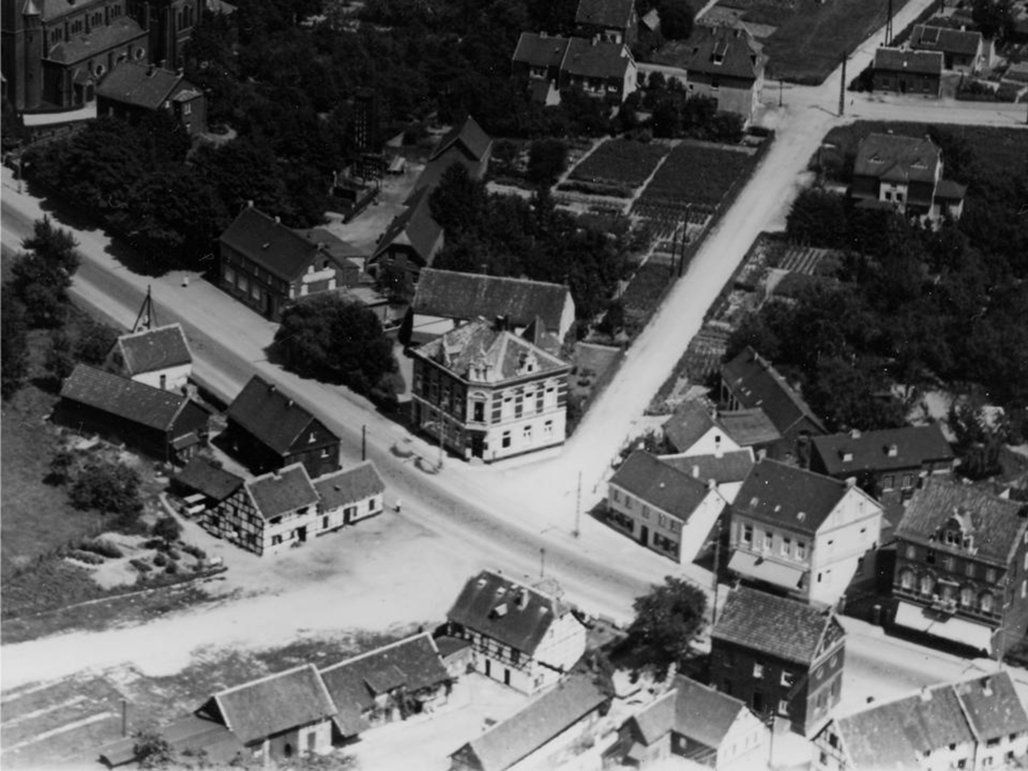 Langenfeld anno 1933 - Langenfeld (Rheinland)