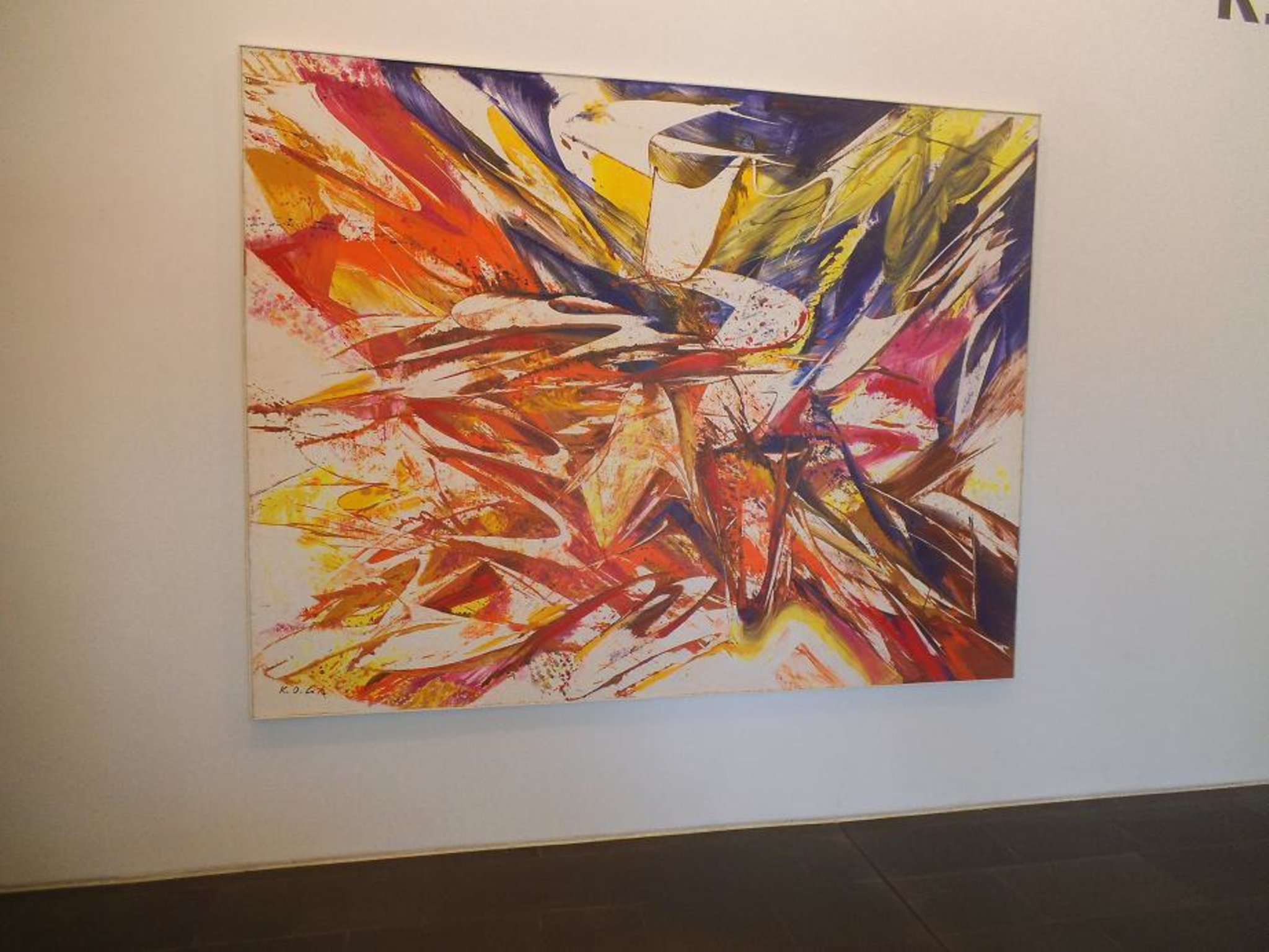 K. O. Götz in der Küppersmühle - Duisburg