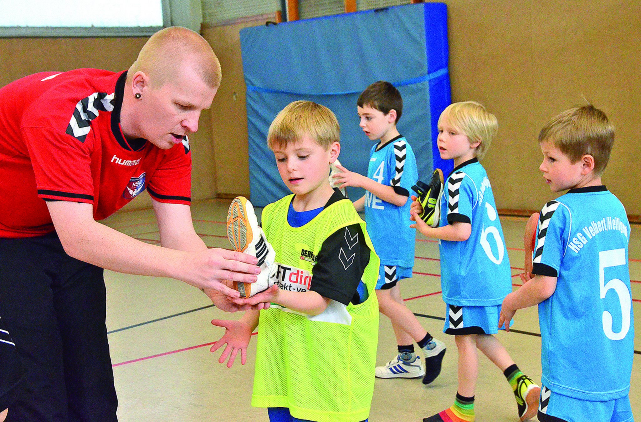 Handball spielen mit Spaß statt mit Leistungsdruck - Velbert