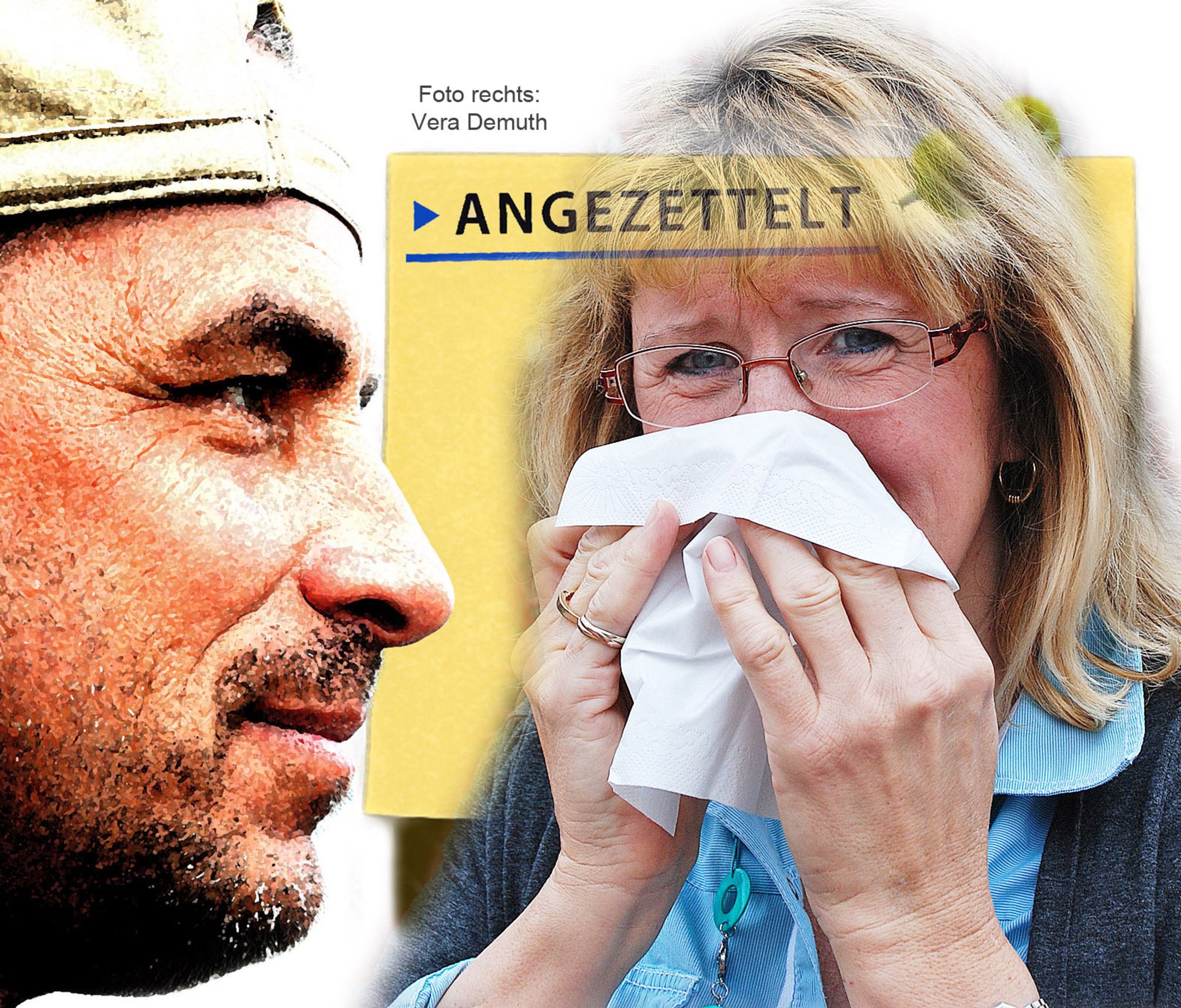 Angezettelt (für Allergiker): Pathetisches Pollen-Poem - Wesel