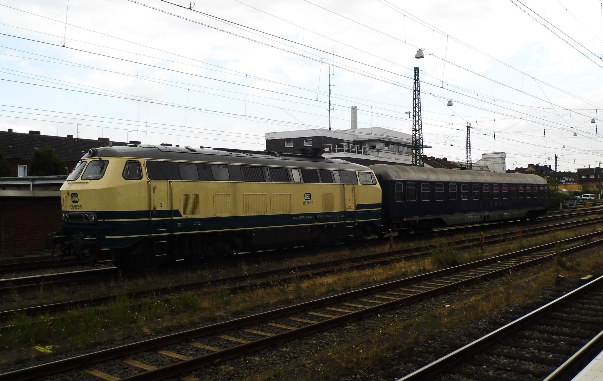 Eisenbahn Nostalgie am Hauptbahnhof Münster - Dorsten