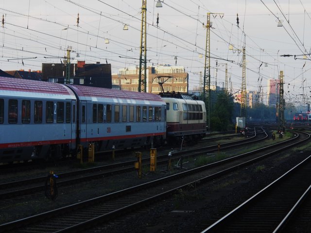 Eisenbahn Nostalgie am Hauptbahnhof Münster - Dorsten